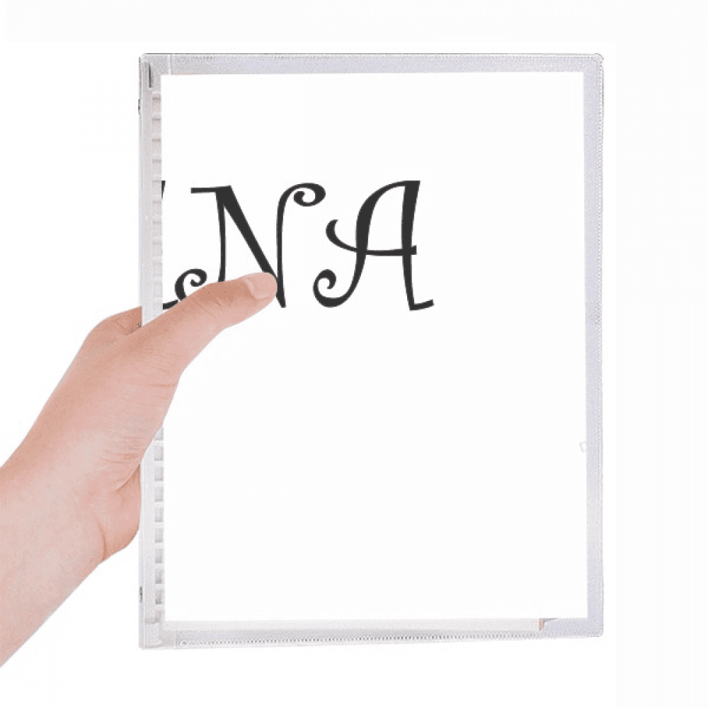 grandma letters nana present pattern notebook loose diary refillable ...