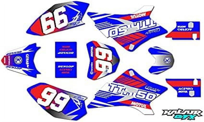 graphics kit for yamaha tt-r50 (2006-2023) tt-r50e ttr50 turbo series ...