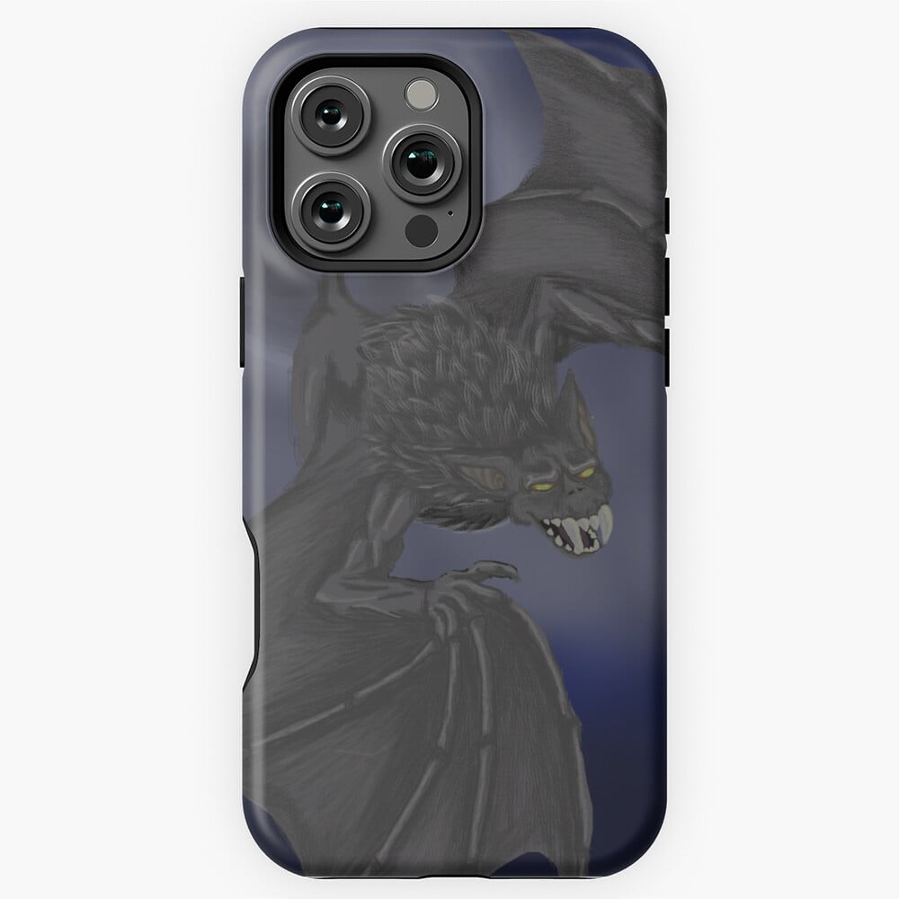 gray bat Phone Case for iPhone 16 15 14 13 12 11 Pro Max M5913257 ...