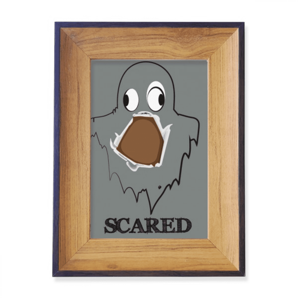 gray scary scared emotion photo frame exhibition display art desktop ...