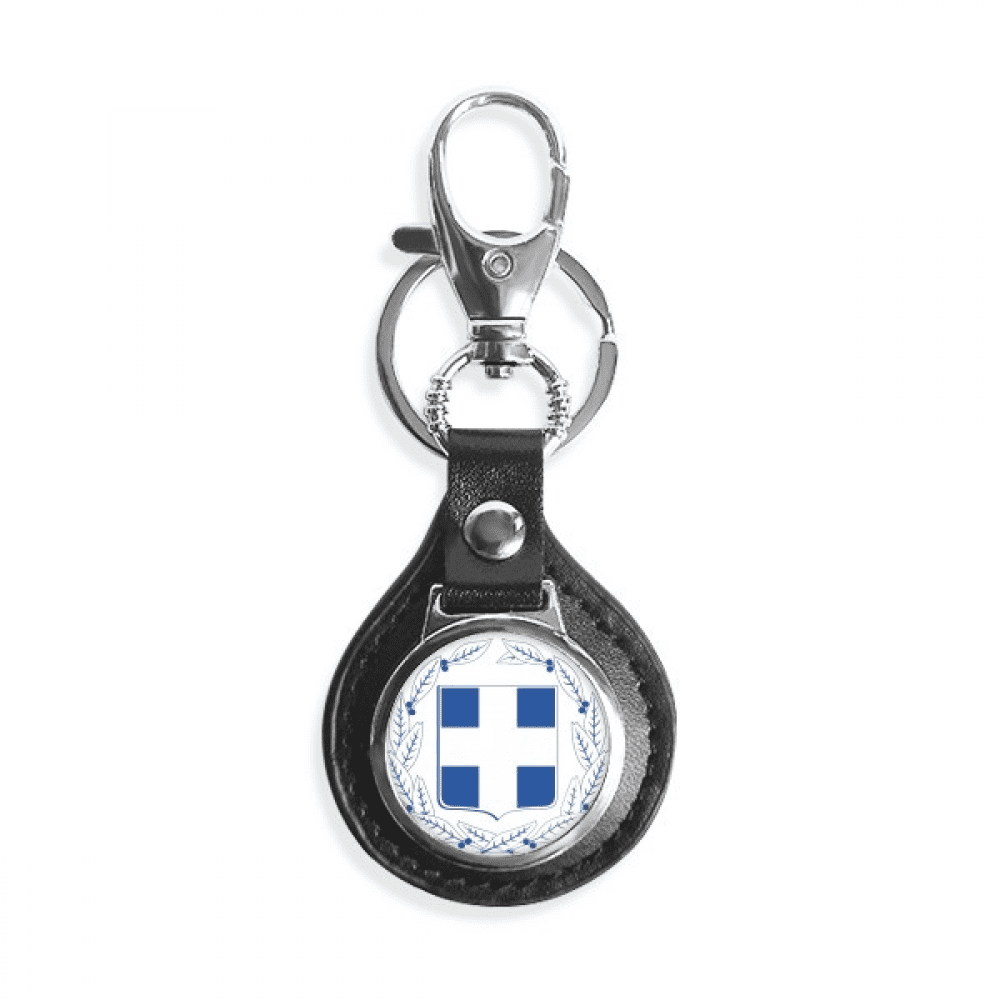 greece eu national emblem key link chain keyholder finder hook metal ...