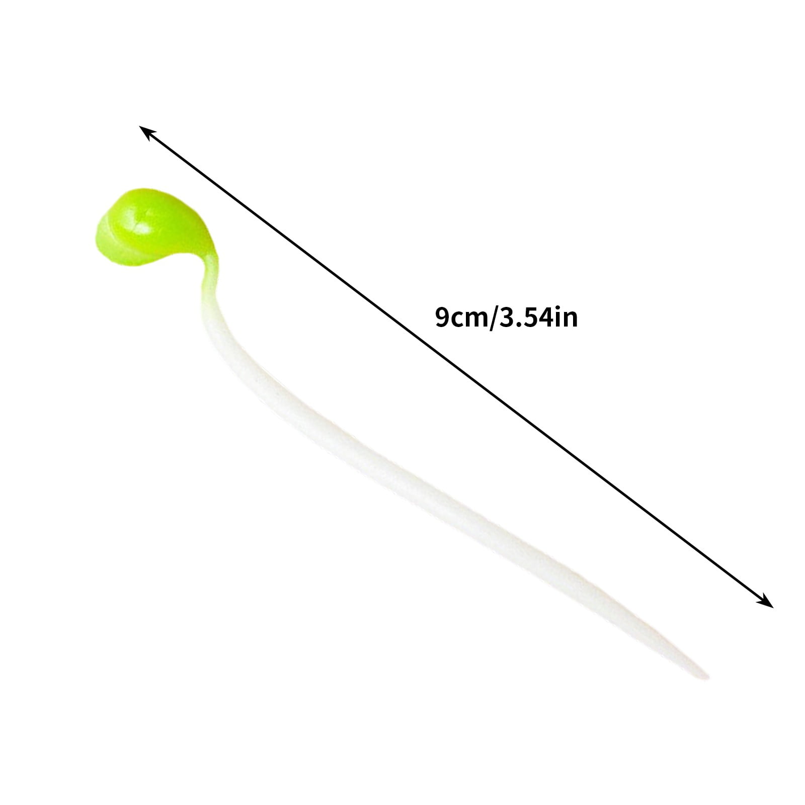 green Pvc Fake Vegetable Sprouts Food Model Realistic Simulation Decor ...