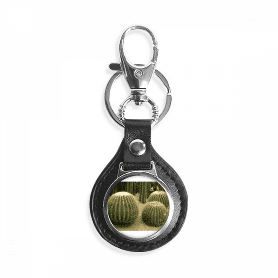 green oval ly pear art deco fashion key link chain keyholder finder ...