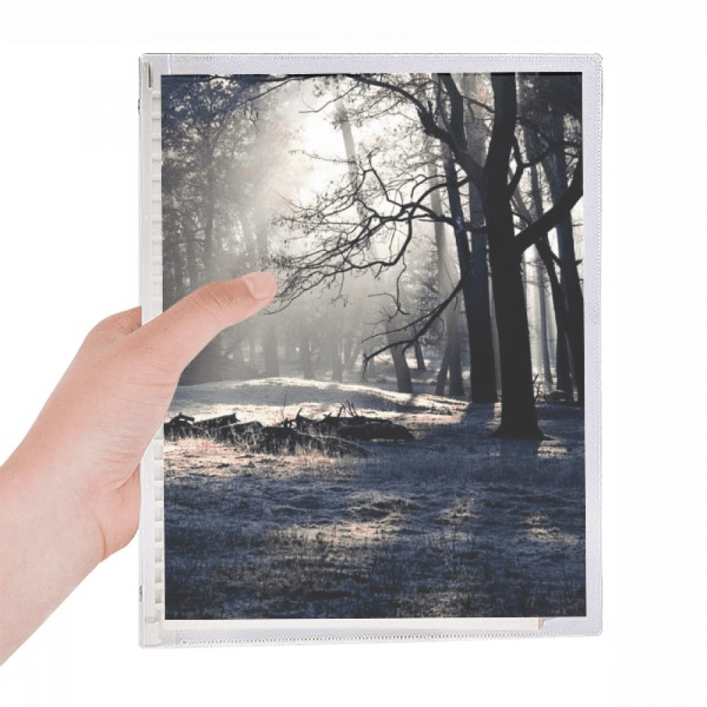green ry science nature scenery notebook loose diary refillable journal ...