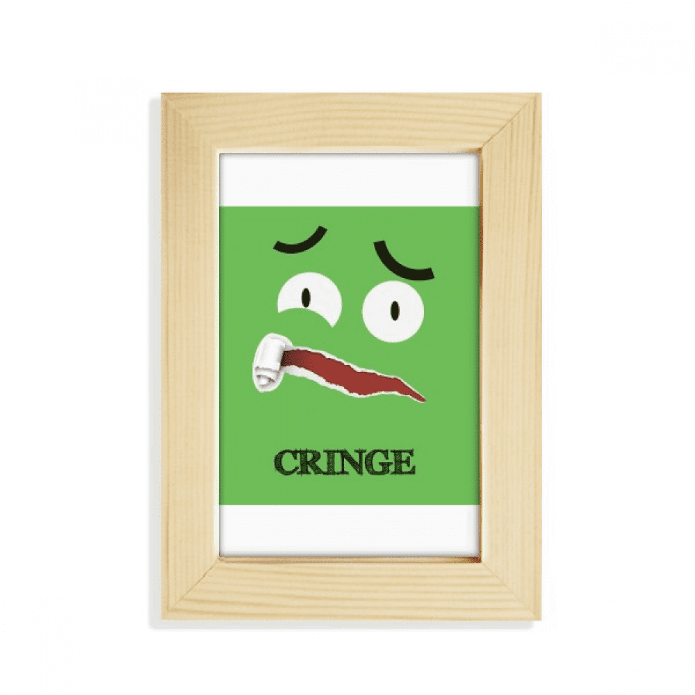 green scared emotion ce afraid desktop display photo frame picture art ...