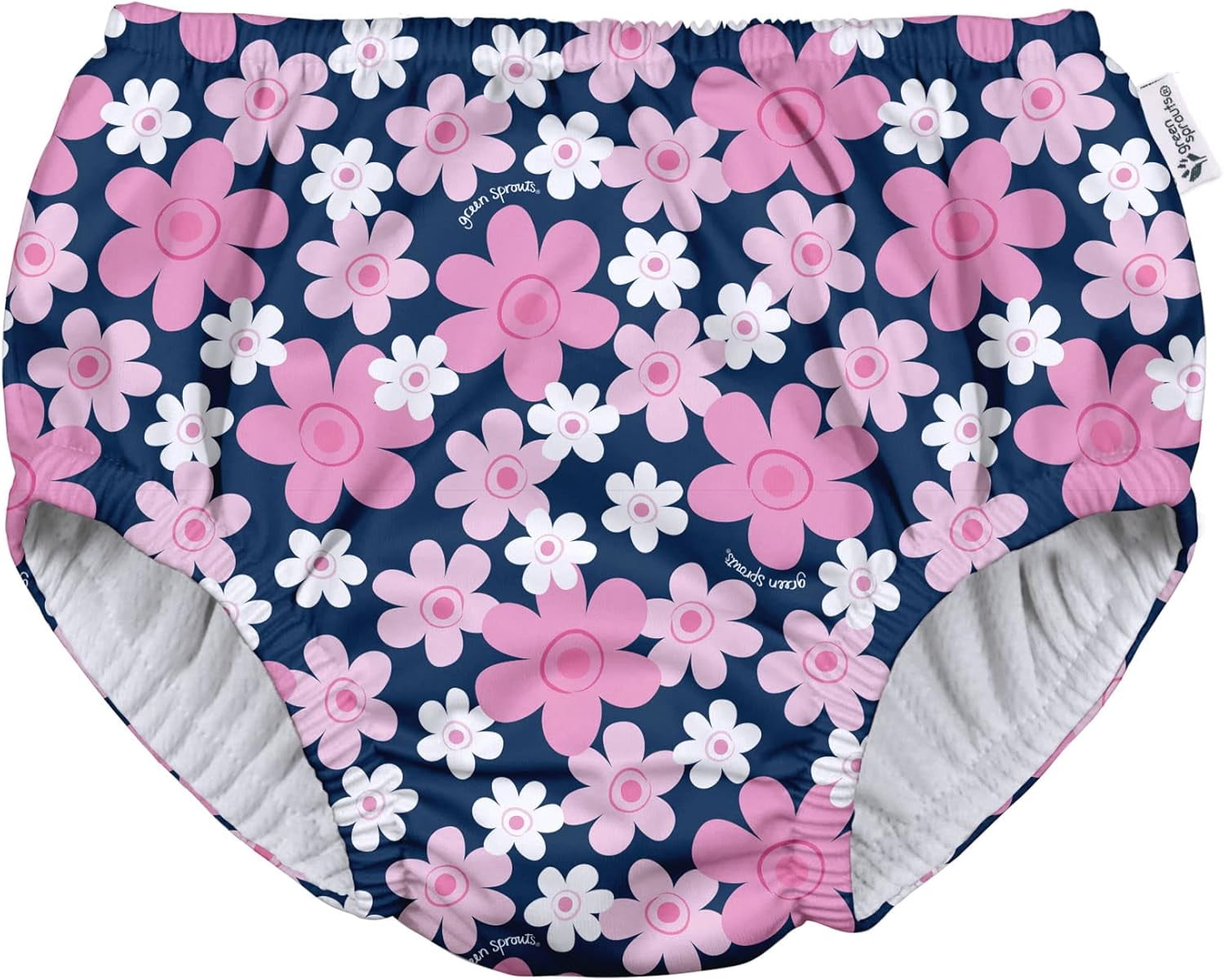 green sprouts Baby and Toddler Reusable Eco Pull-Up Swim Diaper (6mo-4T ...