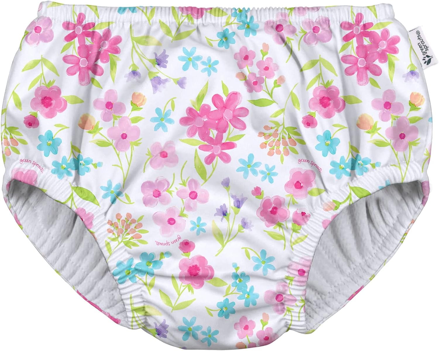 green sprouts Baby and Toddler Reusable Eco Pull-Up Swim Diaper (6mo-4T ...