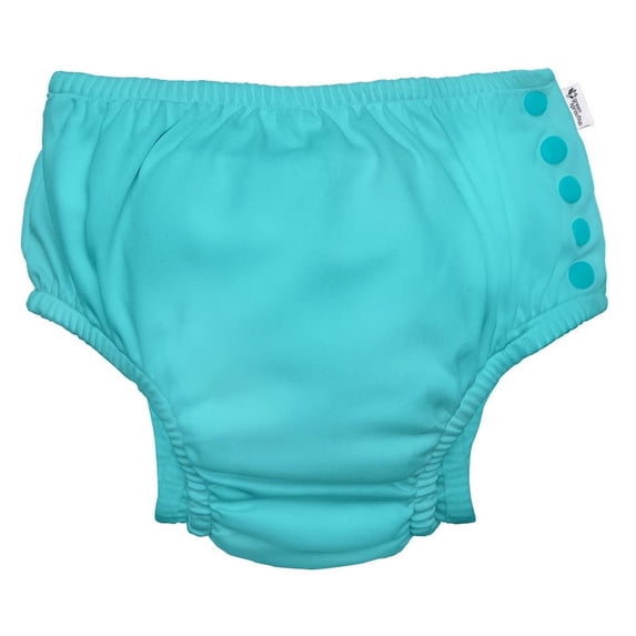 green sprouts Eco Snap Swim Diaper-Aqua-12mo - Walmart.com