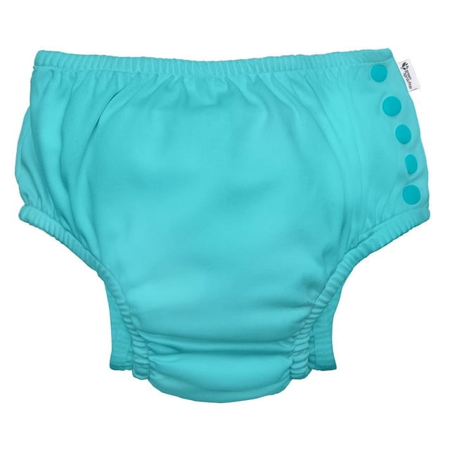 green sprouts Eco Snap Swim Diaper-Aqua-18mo - Walmart Business Supplies