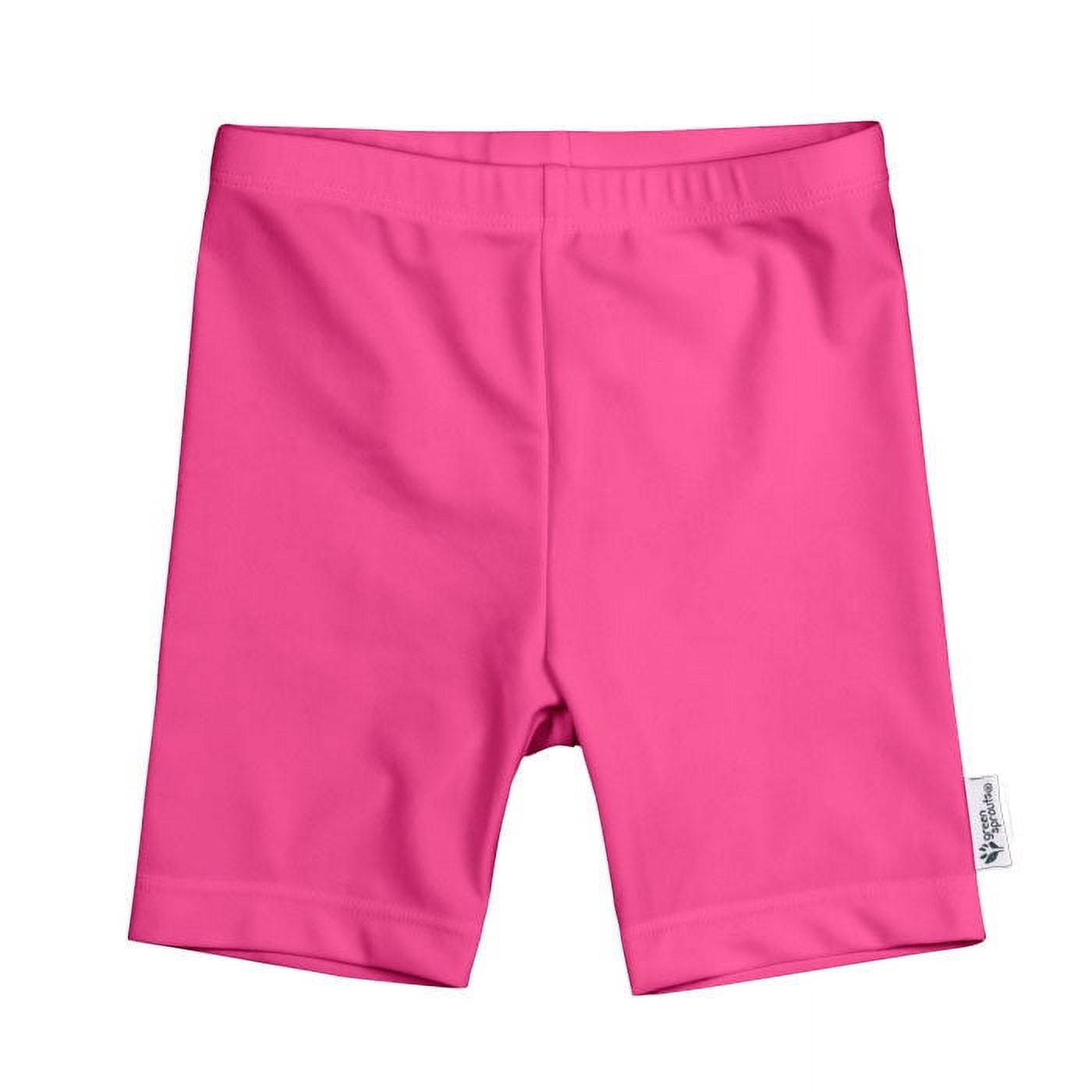 green sprouts UPF50+ Eco Swim & Sun Shorts-Hot Pink-4T - Walmart.com