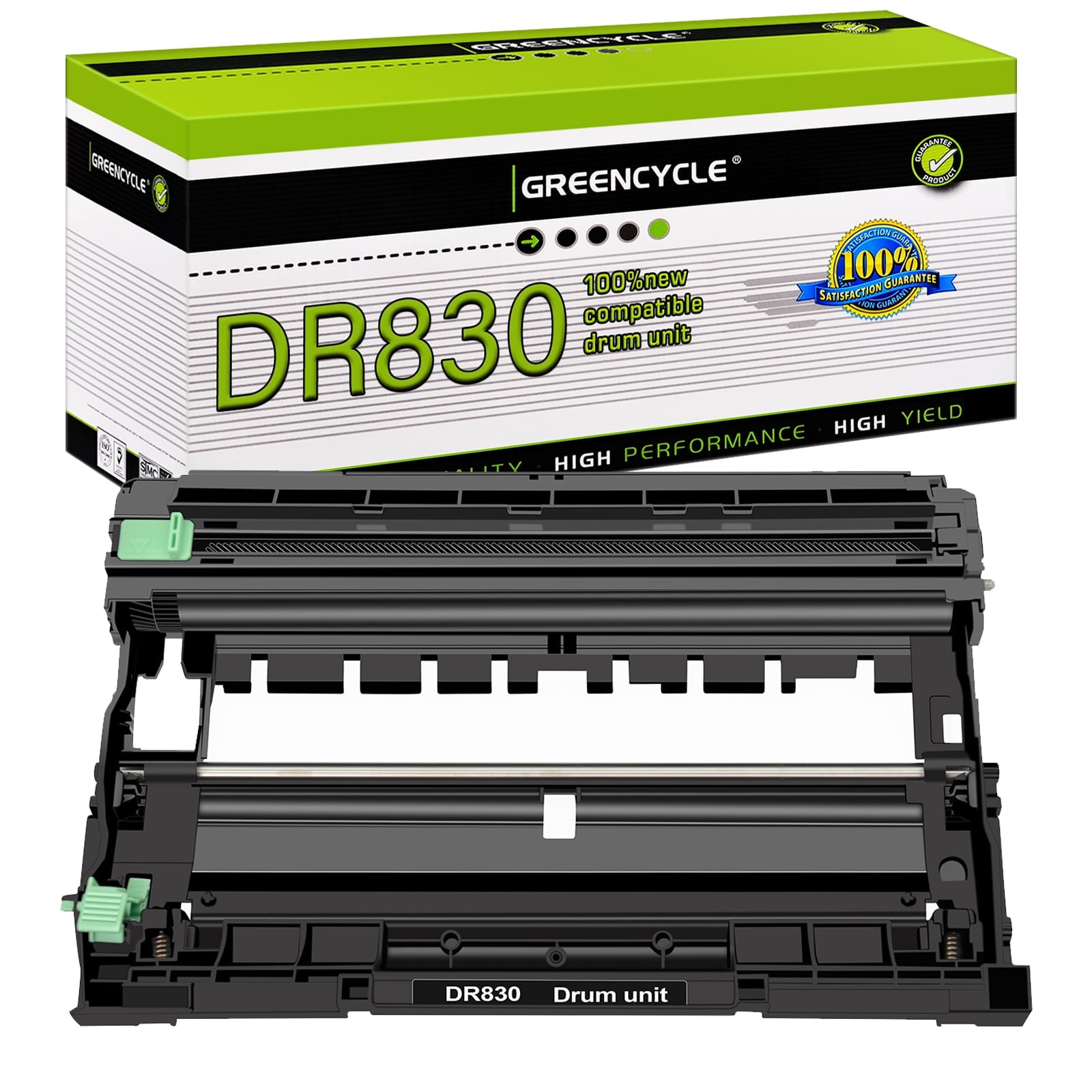 greencycle 1 Pack Compatible Drum Unit Replacement for Brother DR830 DR ...