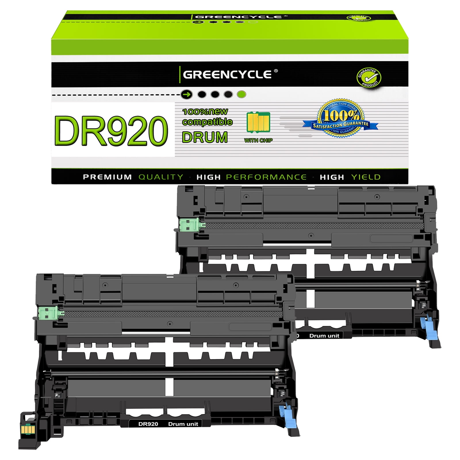 greencycle 2 Pack DR920 Compatible Drum Unit Replacement for DR-920 ...