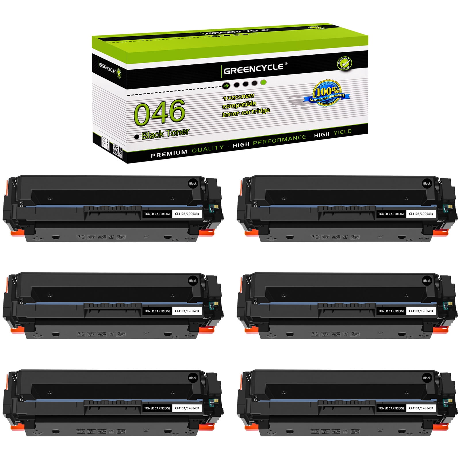 greencycle Compatible Toner Cartridge Replacement for Canon 046 CRG046 ...