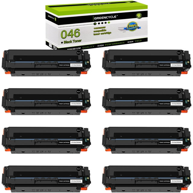 greencycle Compatible Toner Cartridge Replacement for Canon 046 CRG046 ...