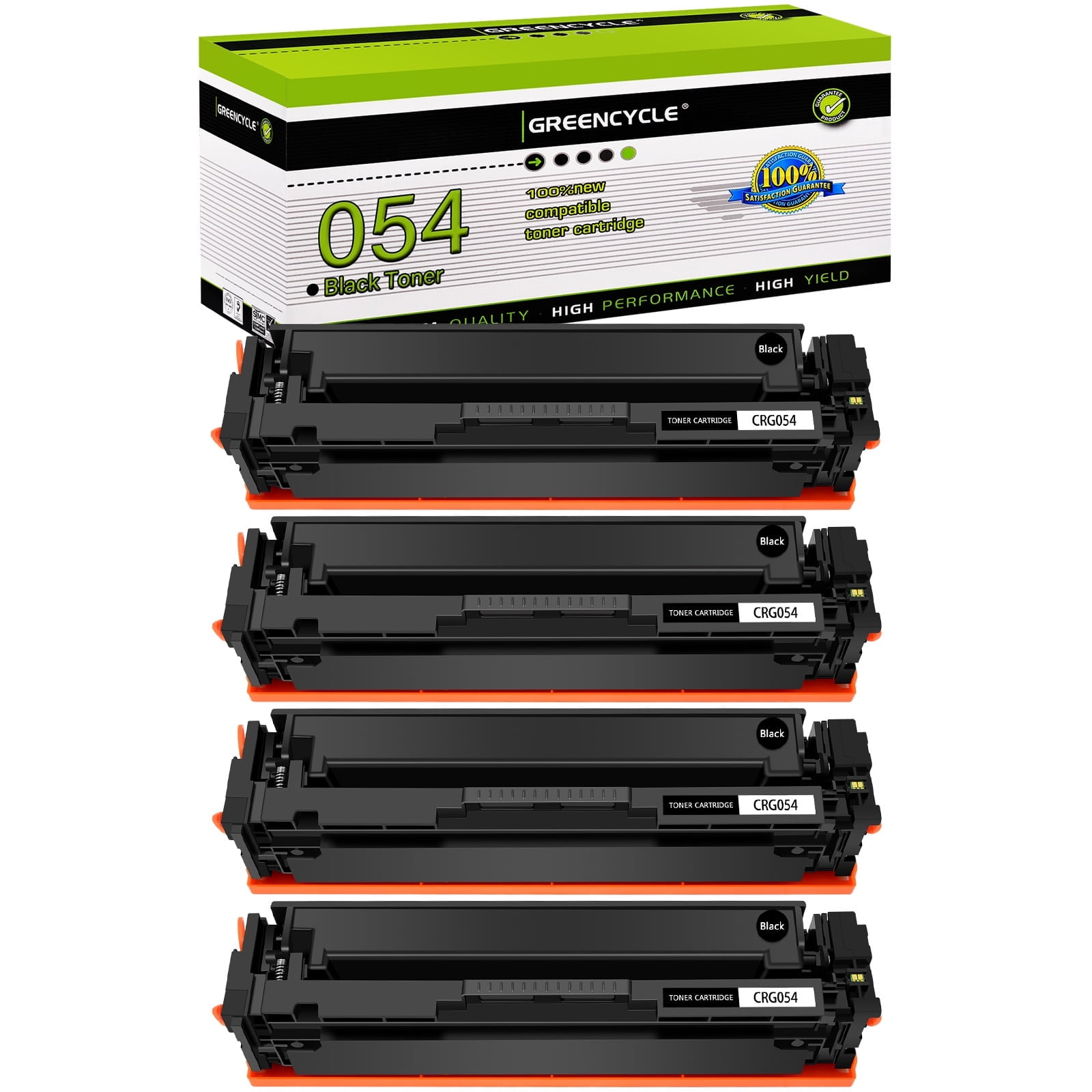 greencycle Compatible Toner Cartridge Replacement for Canon 054 CRG054 ...