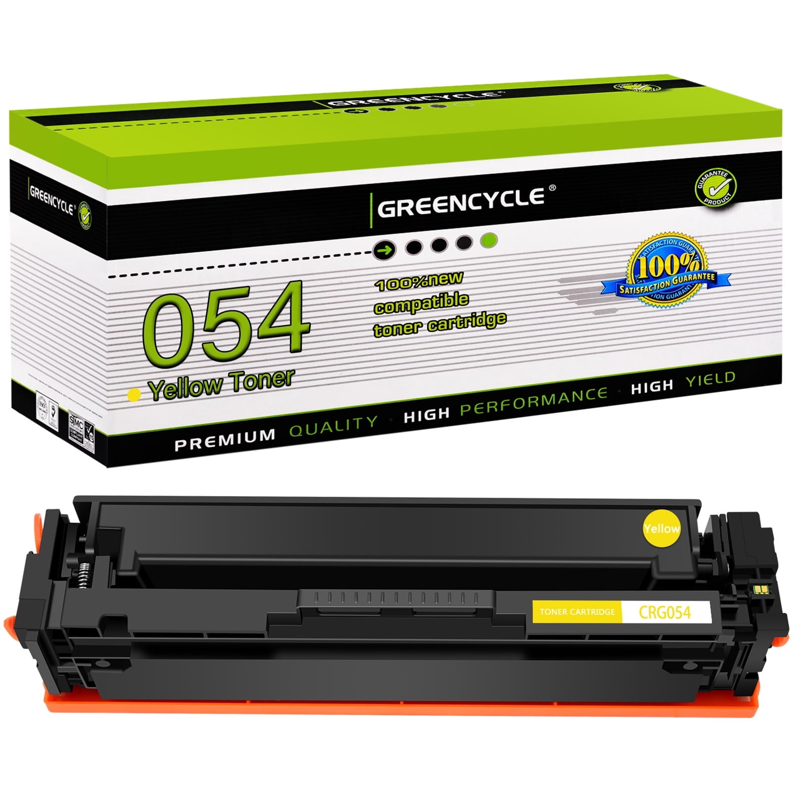 greencycle Compatible Toner Cartridge Replacement for Canon 054 CRG054 ...