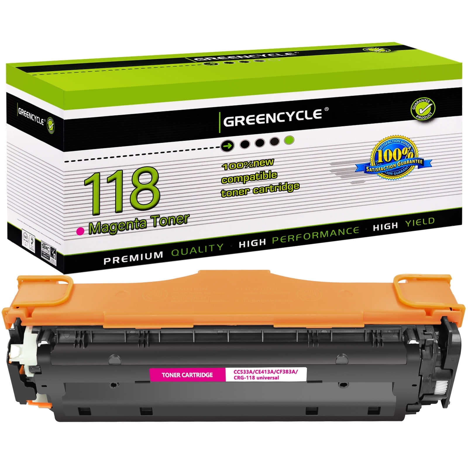 greencycle Compatible Toner Cartridge Replacement for Canon 118 CRG118 ...