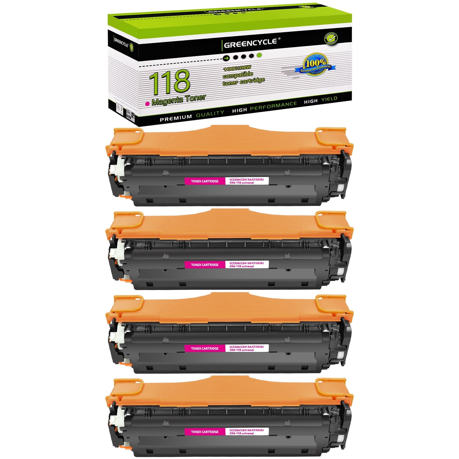 greencycle Compatible Toner Cartridge Replacement for Canon 118 CRG118 ...
