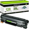greencycle Compatible Toner Cartridge Replacement for Canon 126 CRG-126 ...