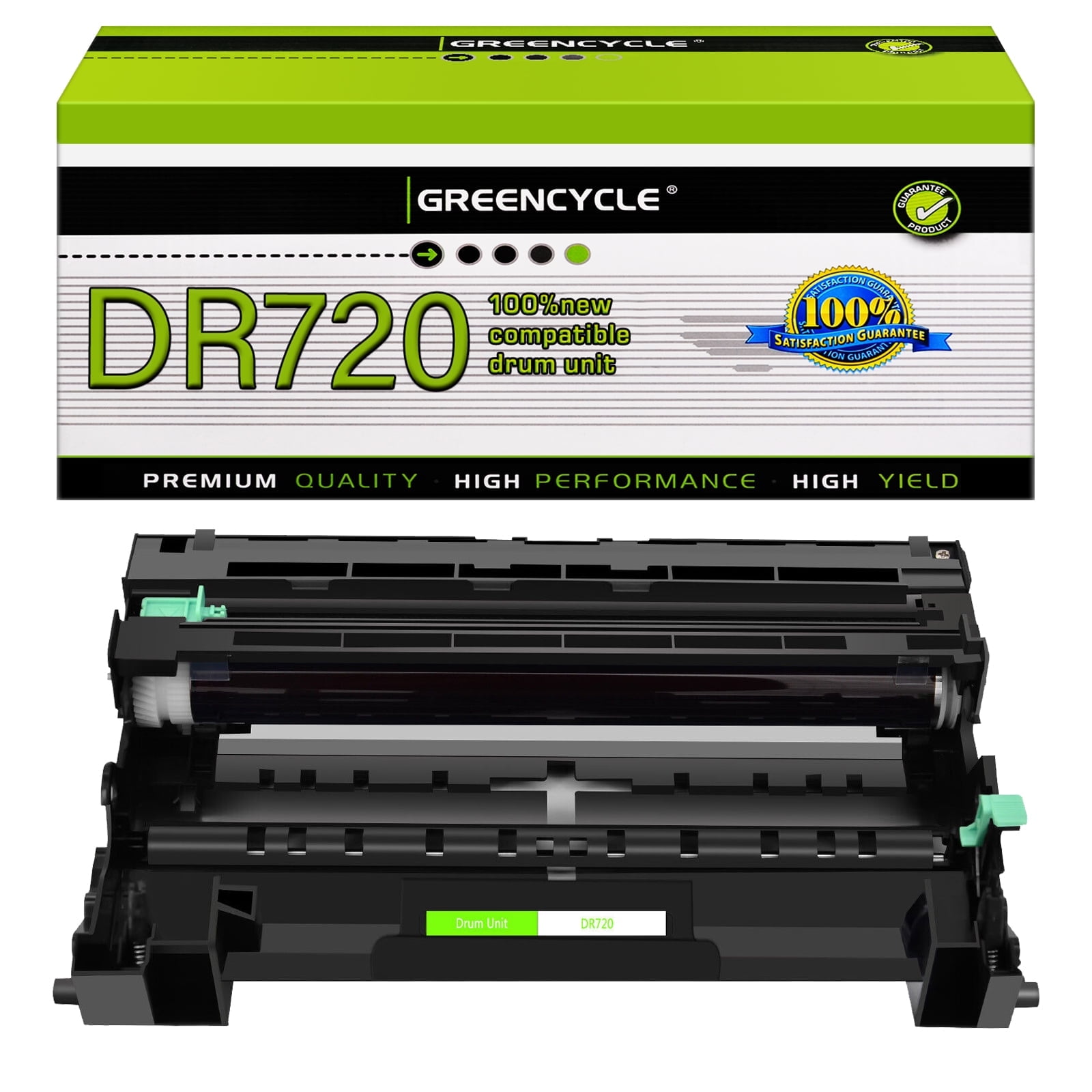 greencycle DR720 Drum Unit Compatible for Brother DR720 DR-720 Work ...