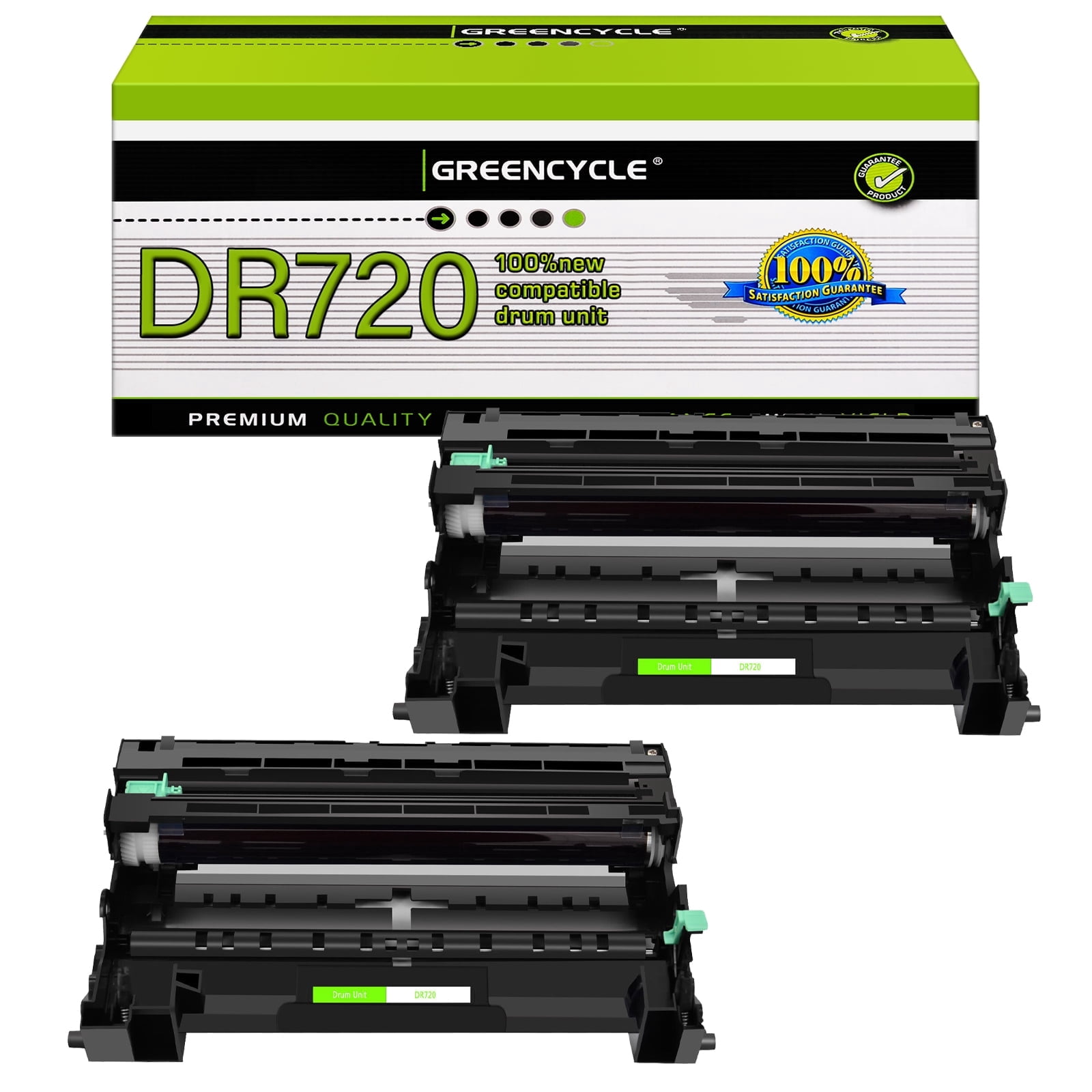 greencycle DR720 Drum Unit Compatible for Brother DR720 DR-720 Work ...