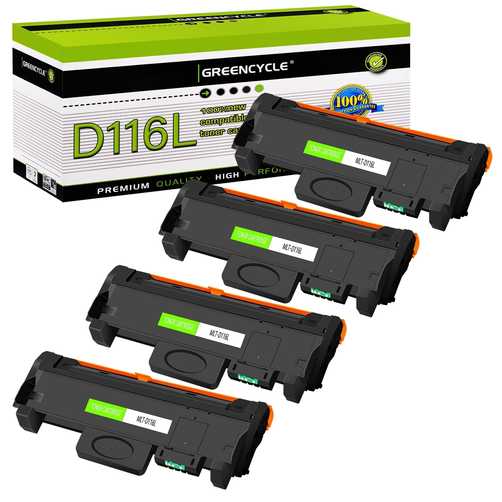greencycle MLT-D116L Toner Cartridge Replacement Compatible for Samsung ...