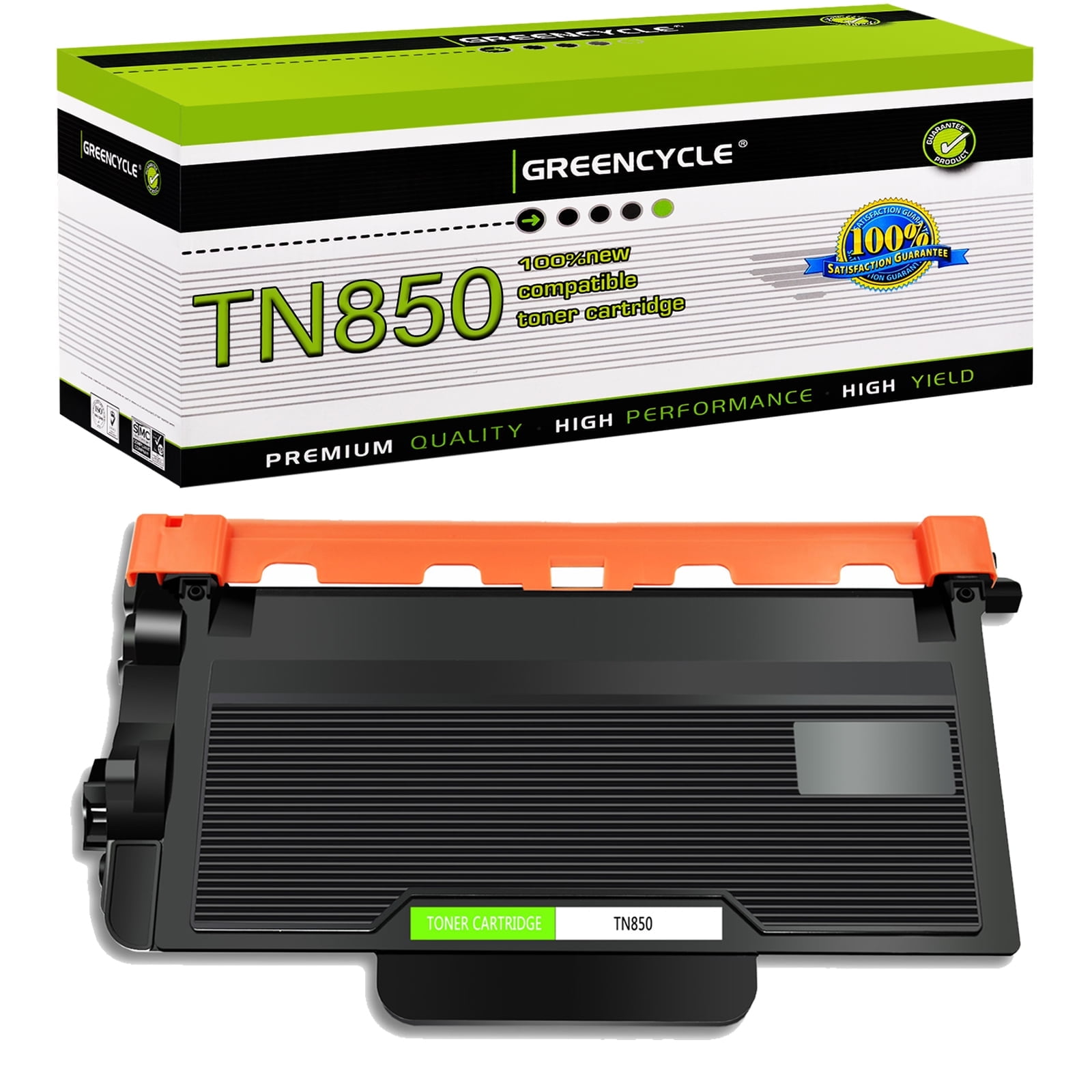 greencycle TN850 TN820 High Yield Toner Cartridges Compatible for ...