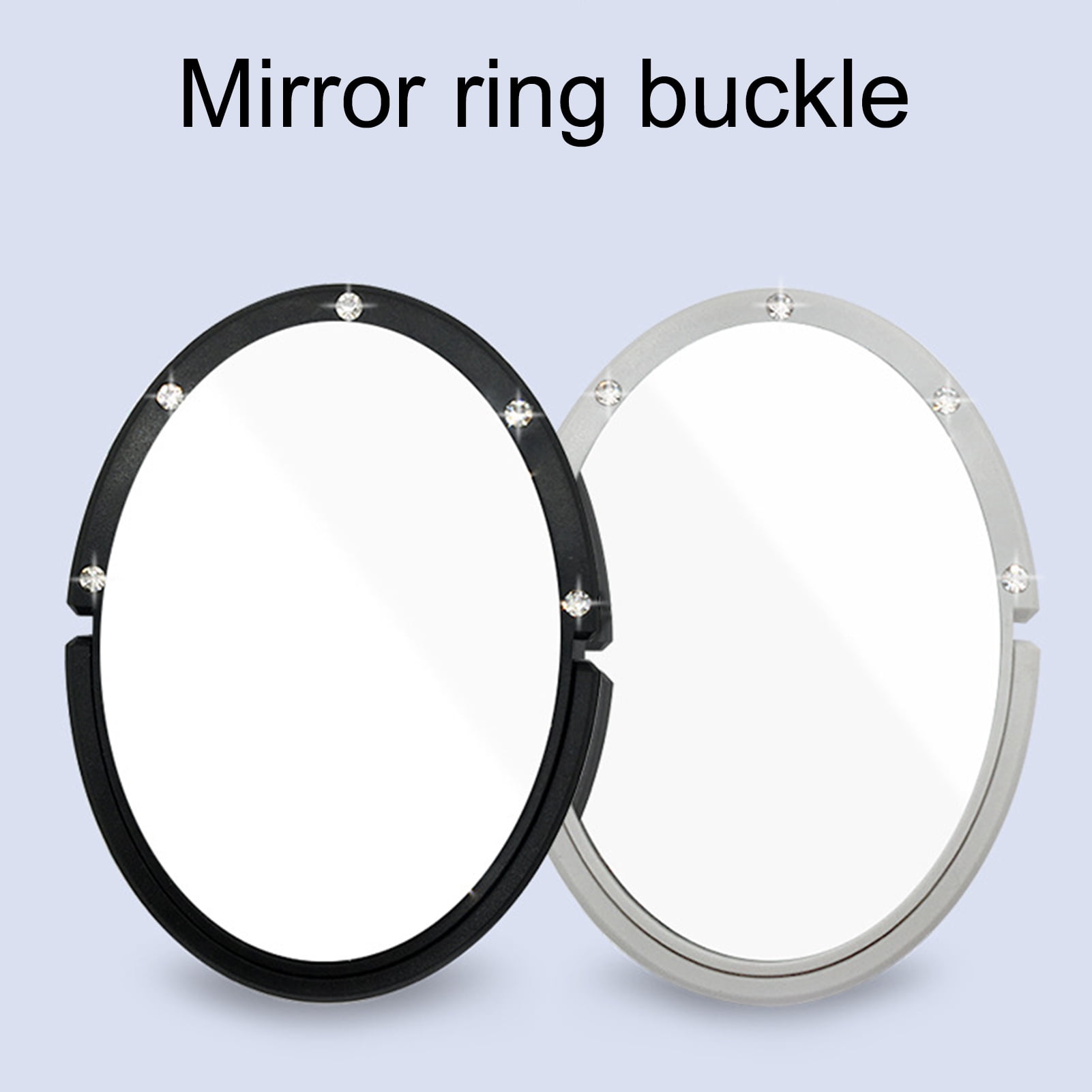 greenhome Universal Mini Phone Case Ring Bracket Mirror - Walmart ...