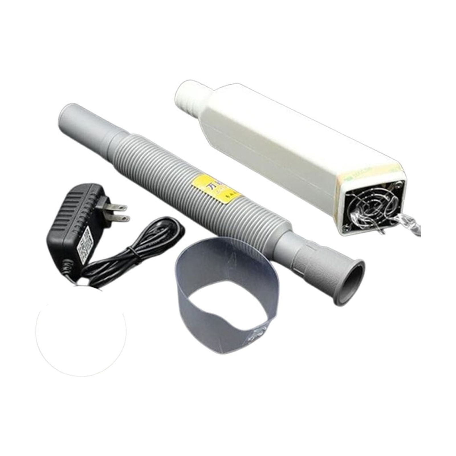 grey Microscope Exhaust Fan Kit Absorber Fume Extractor For Mobile ...