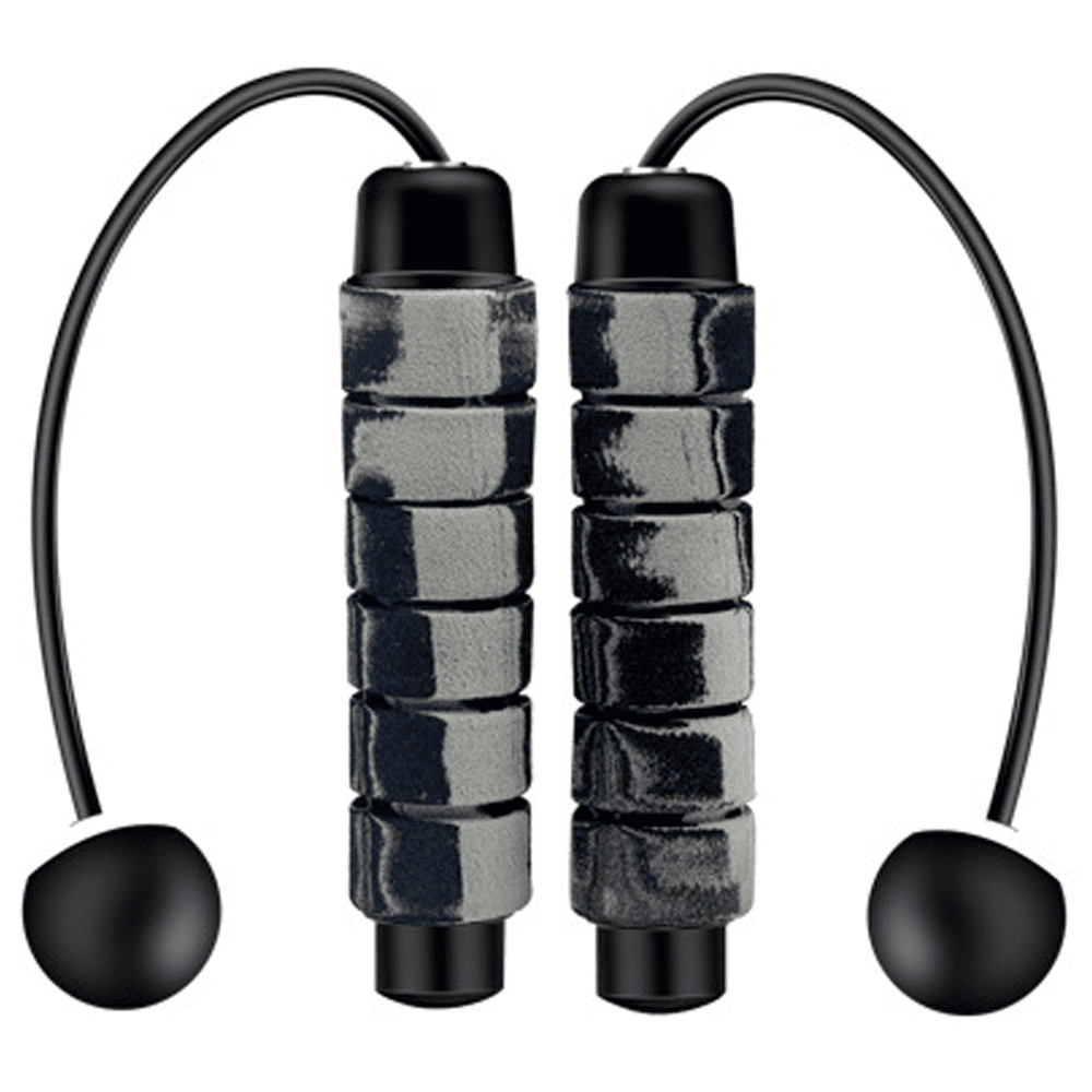grey Weighted Cordless Jump Rope for Fitness，Boxing Training,High Speed ...
