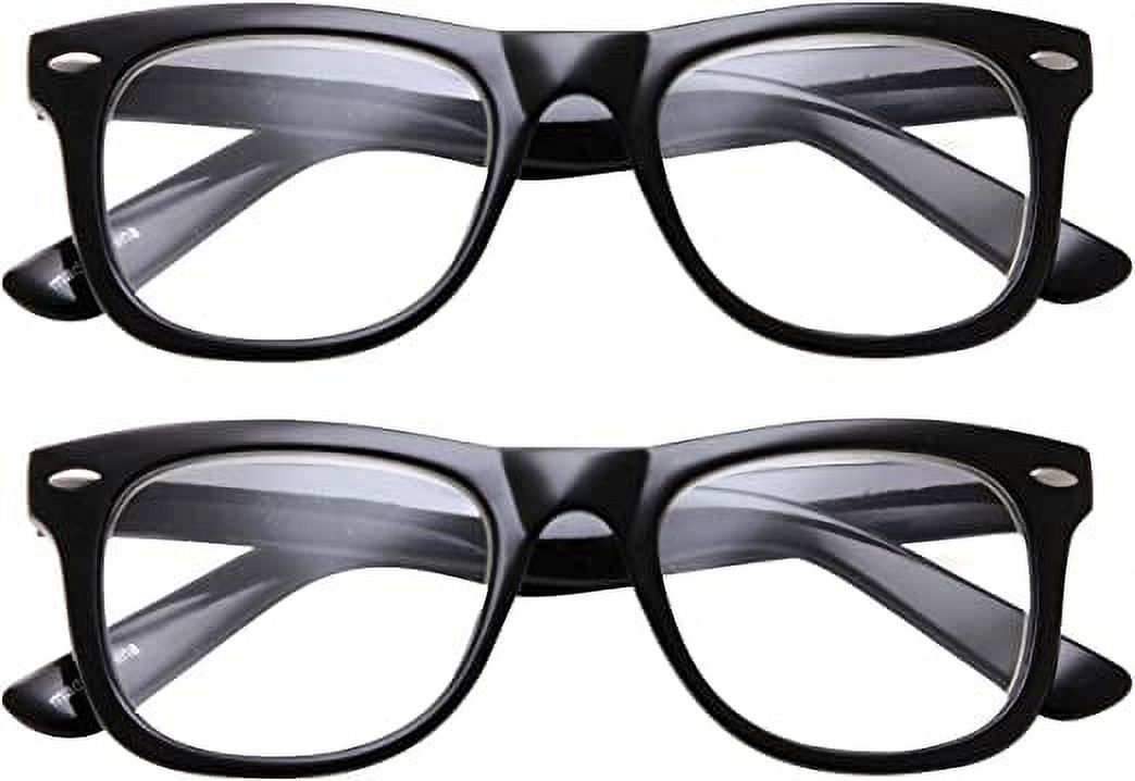 GrinderPUNCH 2 Pair Value Lot Clear Lens High Strength Reading Glasses