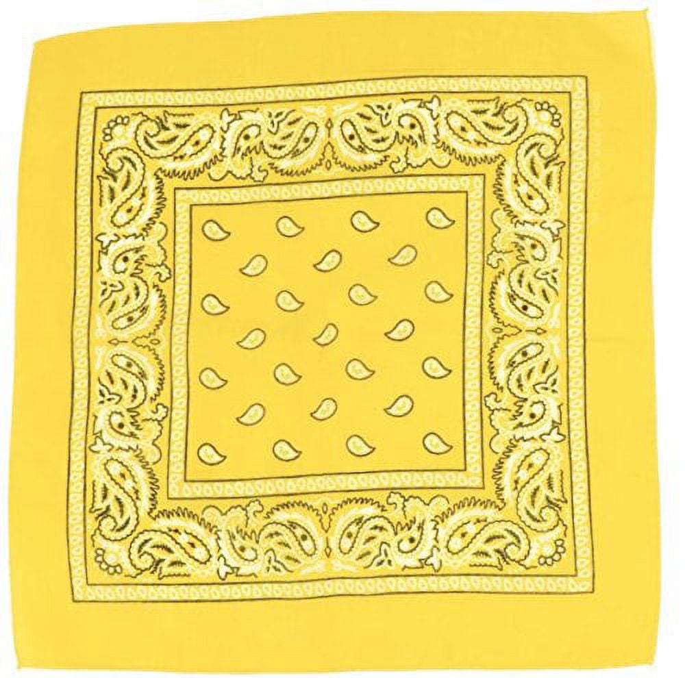 Dark Yellow Bandana