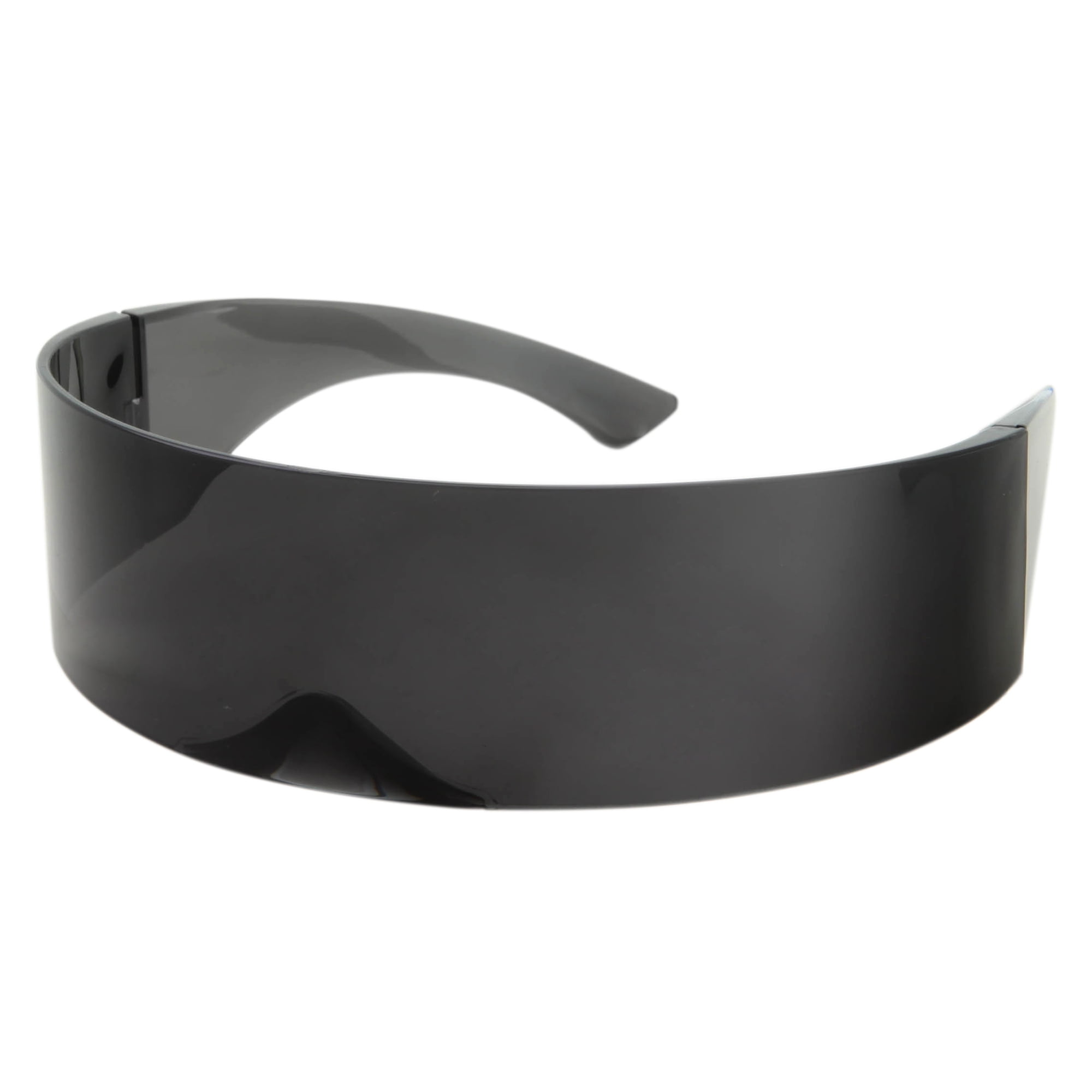 grinderPUNCH Futuristic Cyclops Sunglasses | Robocop Retro Party Shield ...