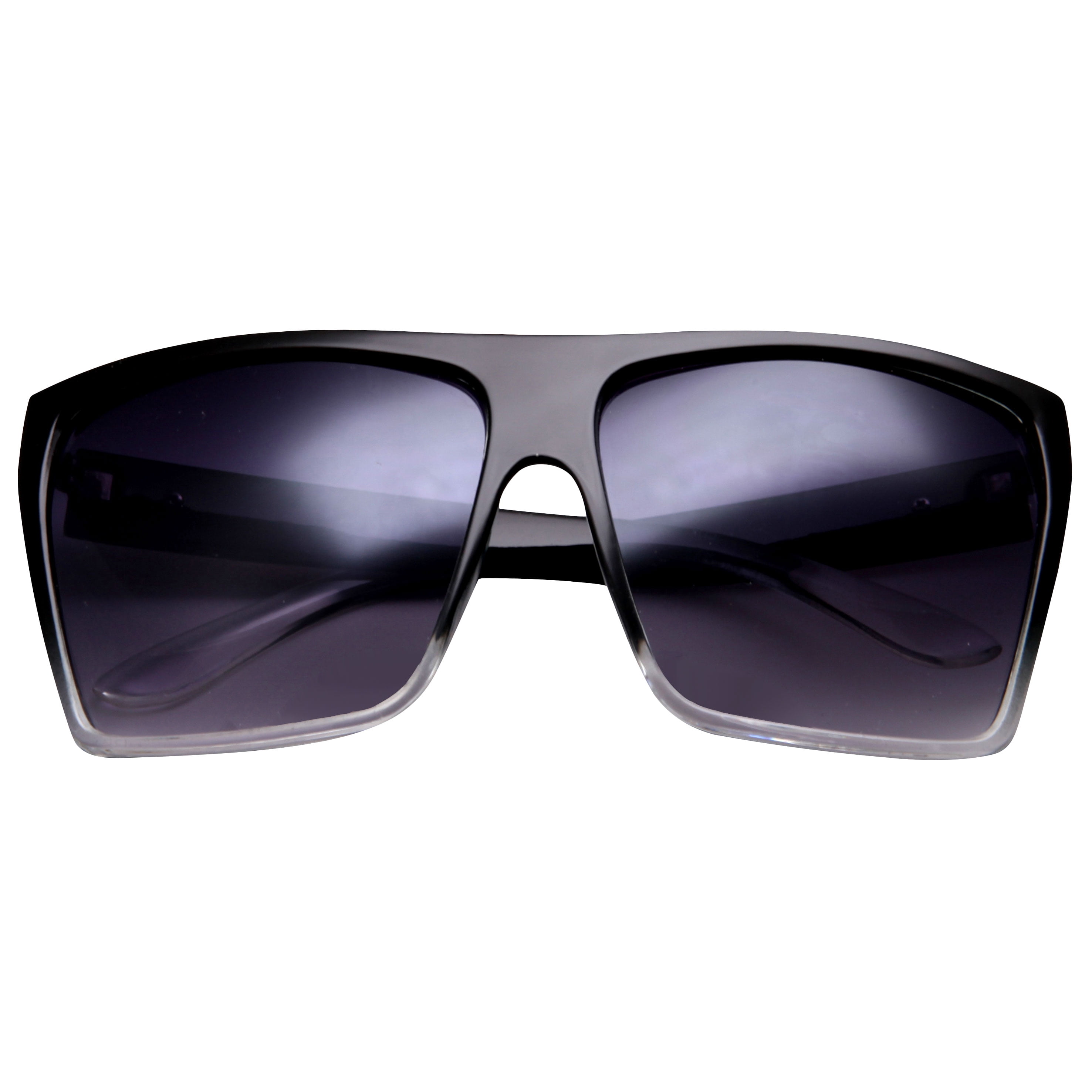 grinderPUNCH Large Retro Style Square Aviator Flat Top Sunglasses ...