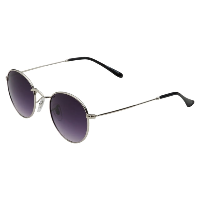 Grinderpunch Retro Classic Round Metal Frame Sunglasses