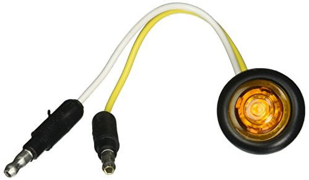 Grote 49333 Yellow Micronova Dot LED Round Clearance Marker Light with ...