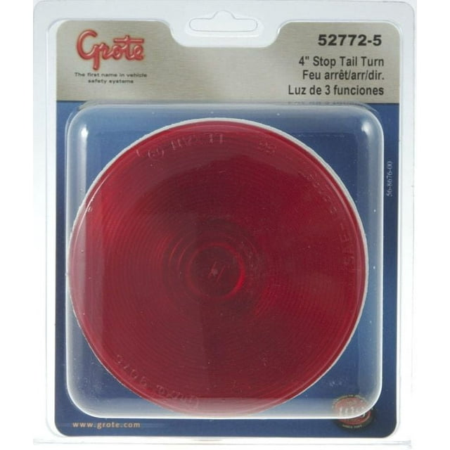 grote 52772-5 torsion mount ii 4" stop tail turn light (female pin ...