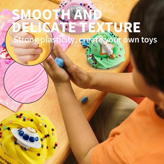 Best Slime 4 Pack - Butter Slime Kits, gui gui Slime Bulk, Soft Party ...