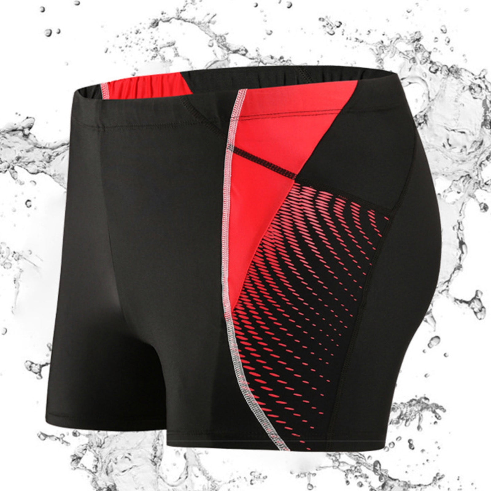 guisaled Men Swim Trunks Square Leg Swim Quick Dry Swim Jammers ...