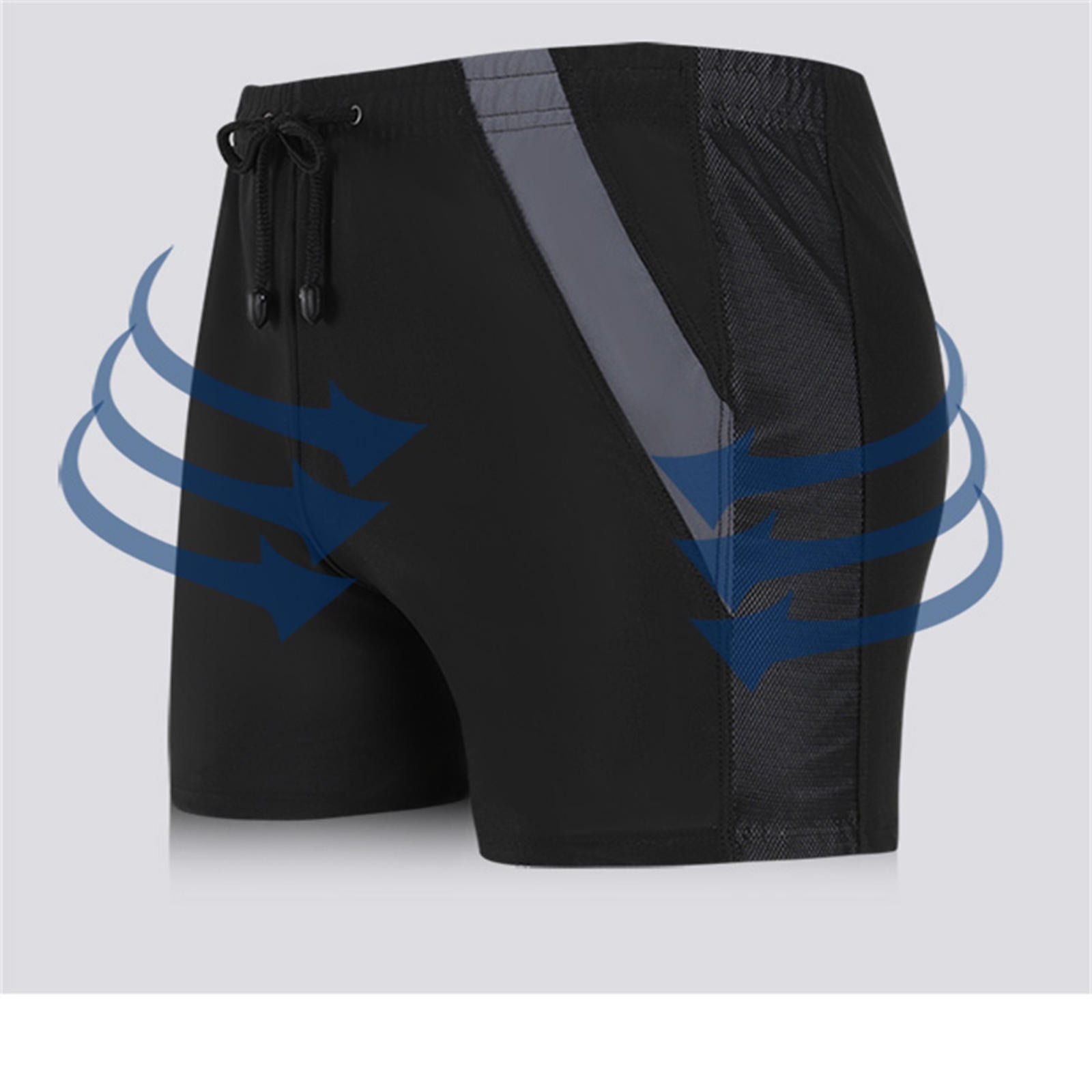 guisaled Men Swimsuits Jammer for Swimming Swim Jammers Men Square Legs ...