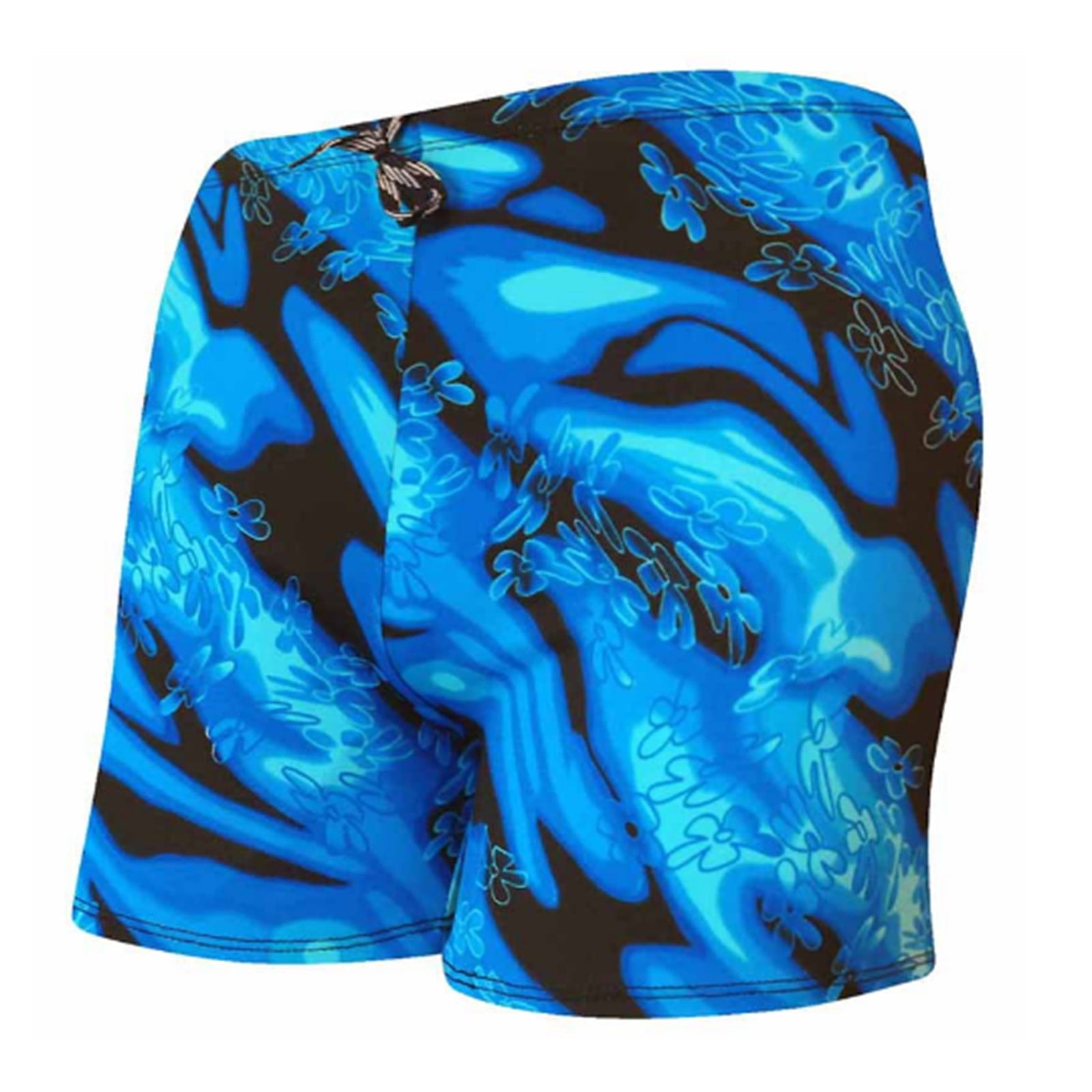 guisaled Men's Swim Jammers Athletic Quick Dry Square Leg Swimsuit for ...