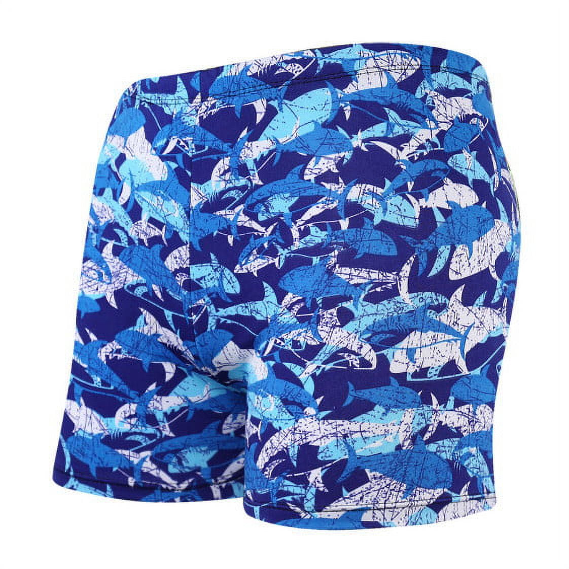 guisaled Men's Swim Jammers Athletic Quick Dry Square Leg Swimsuit for ...