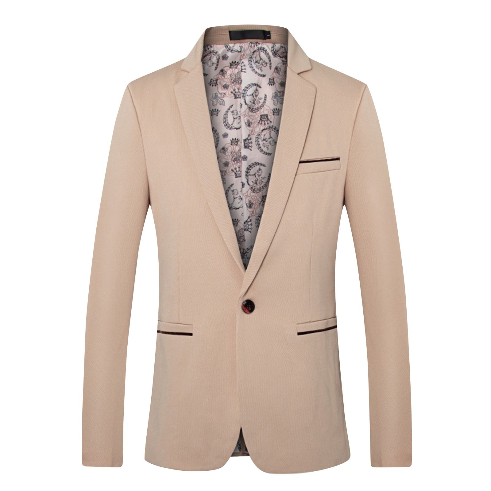 guisaled Sport Coats for Men Big and Tall Regular Fit Classic Slim Suit ...