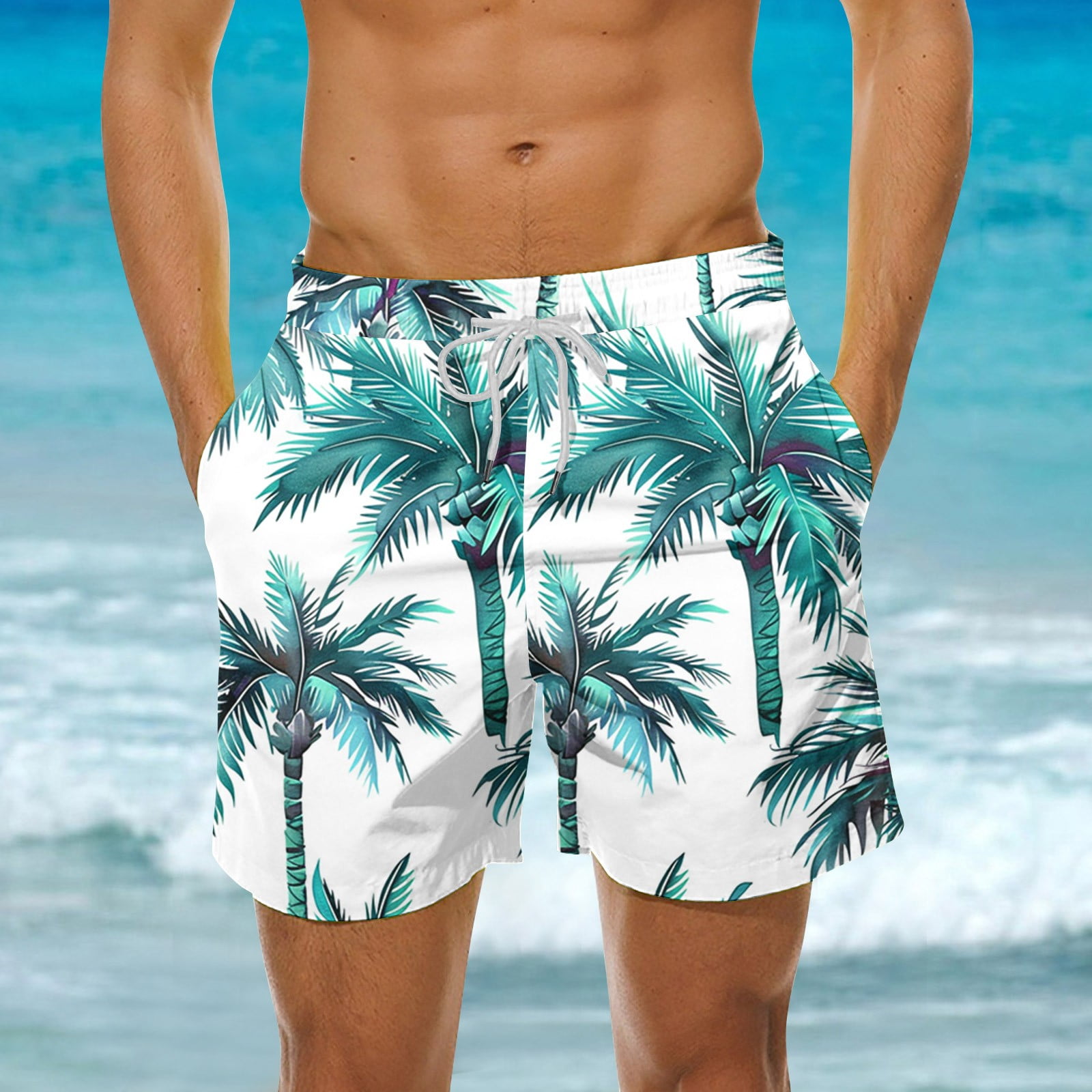 guisaled Swimsuit For Men Swim Trunks Men 5 Inch Inseam Board Shorts ...