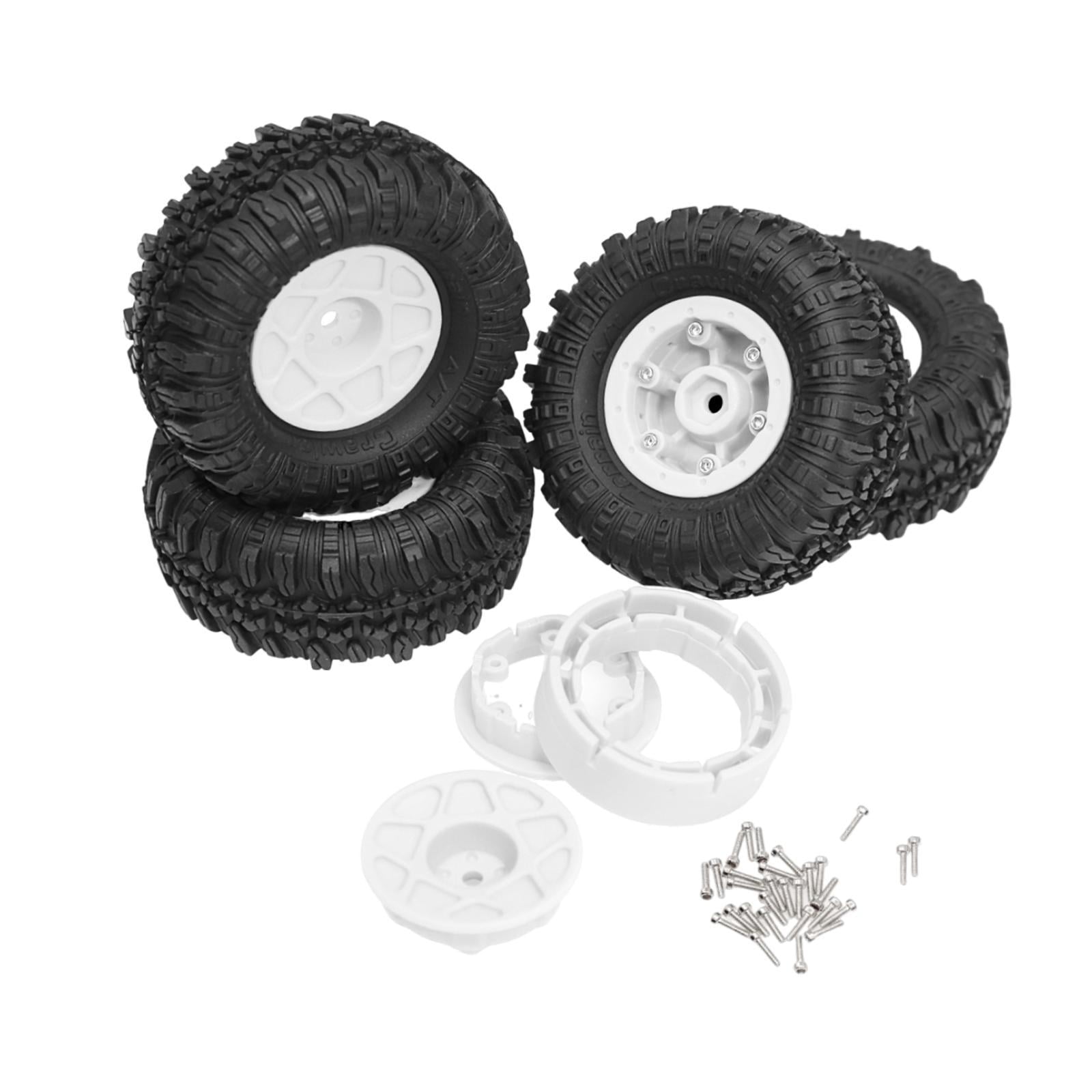 guohui 1/18 RC Crawler Car Tires for 4WD Car Model Remote Controlled ...