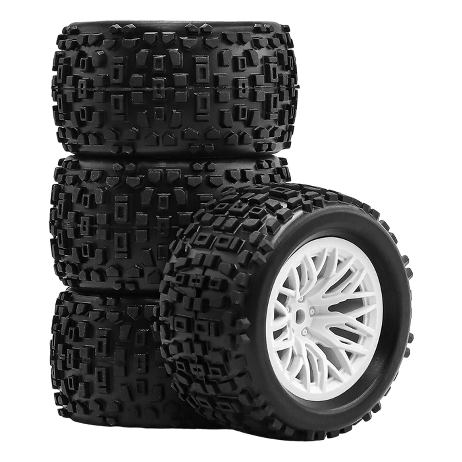 guohui 1:18 Scale RC Car Tires Wheels Accessories Direct Replaces ...