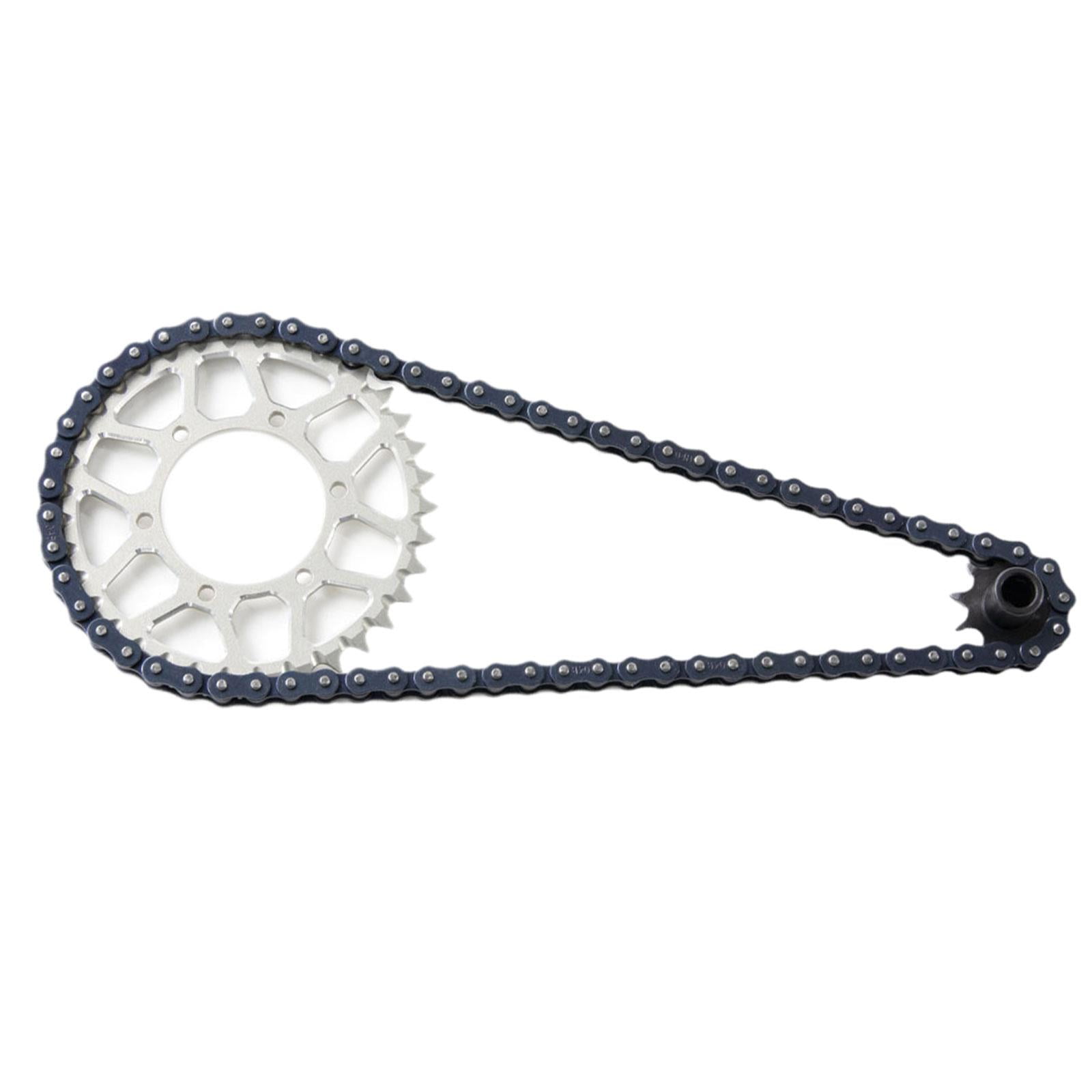 guohui 1:4 Scale RC Motorcycle Chain 36T Rear Gears Wear Resistance ...