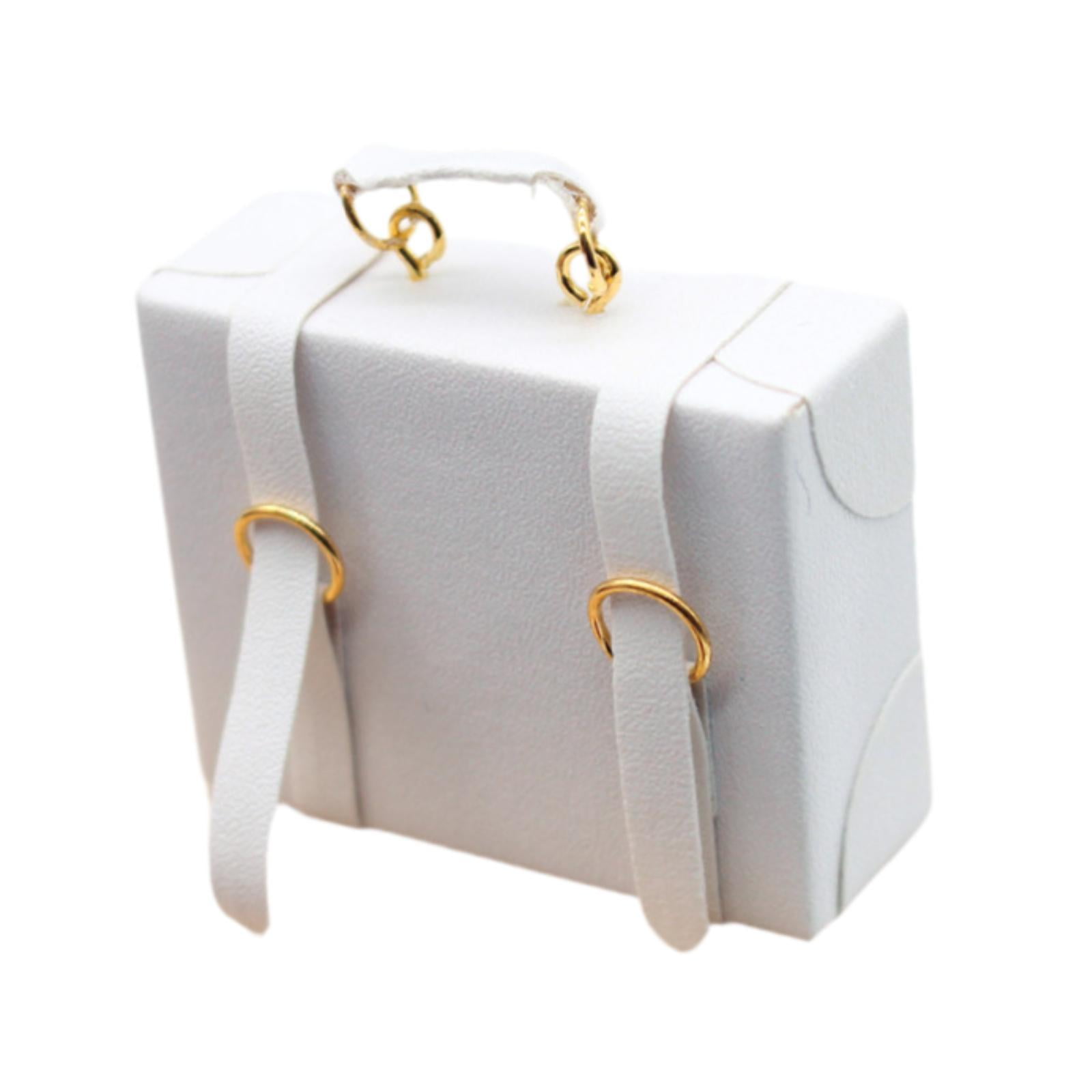 guohui 1/6 1/12 Lugguage Box Mini Briefcase Model for Pretend Play ...