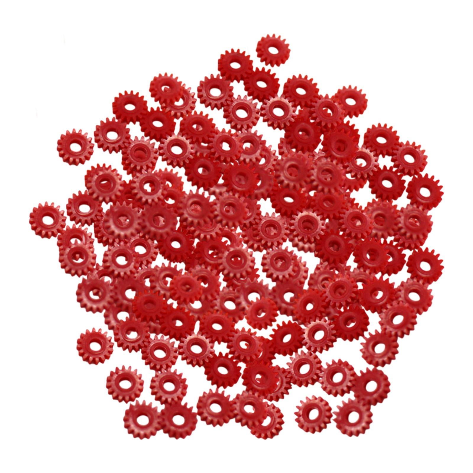 guohui 100 Pieces Shaft Gear Electric Train Gear for 1/87 Model Train DIY Accessory - Walmart.com