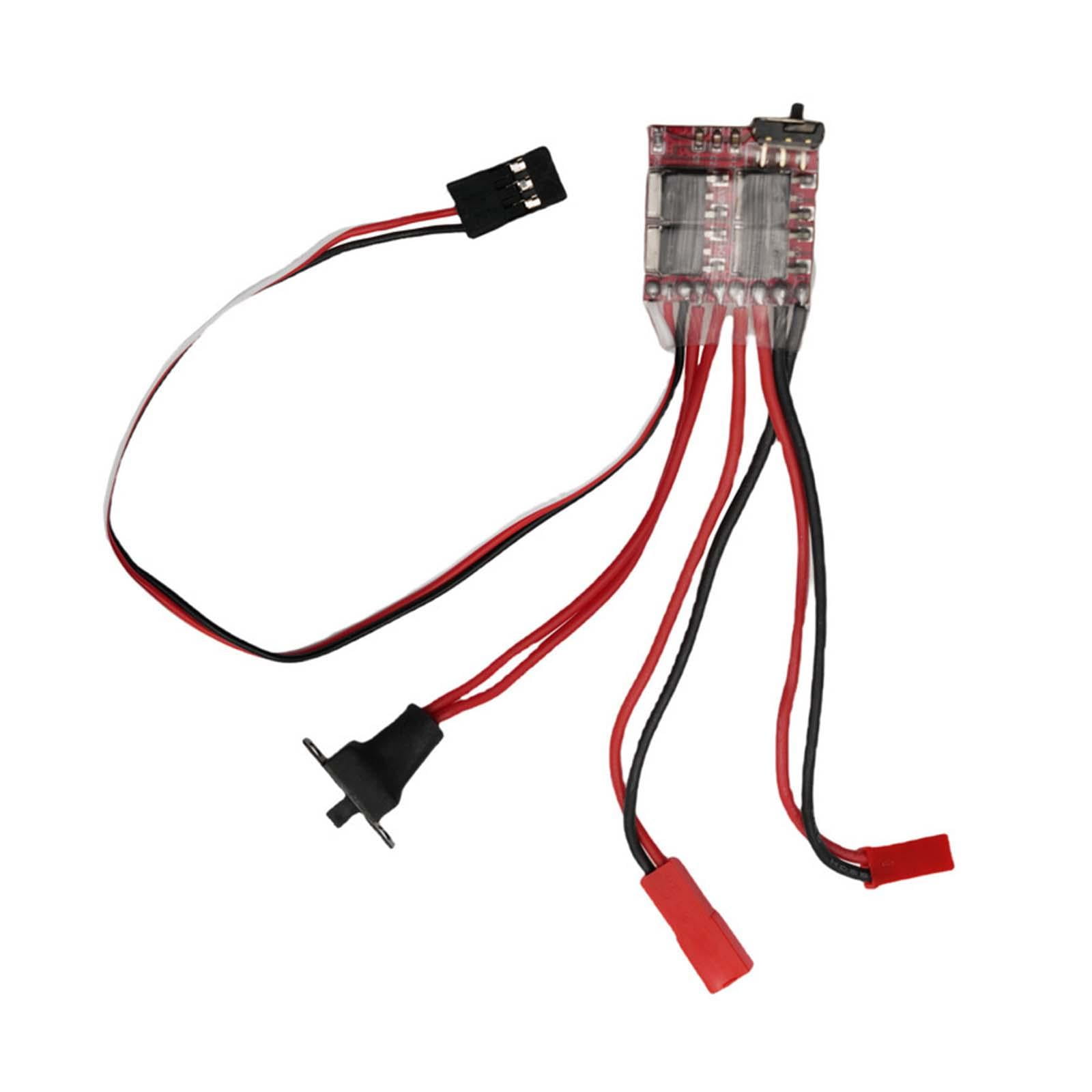 guohui 20A Brushed ESC Accessories DIY Supply Replace Upgrade for 1/12 1/18 Vehicle - Walmart.com